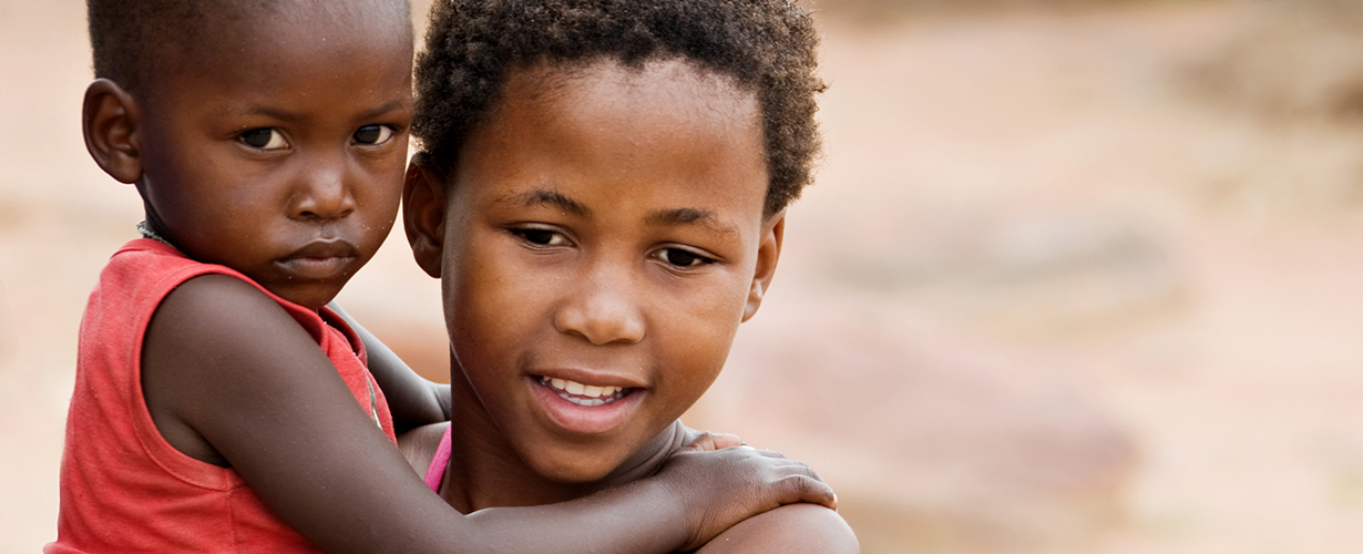 Suffering Children In Africa