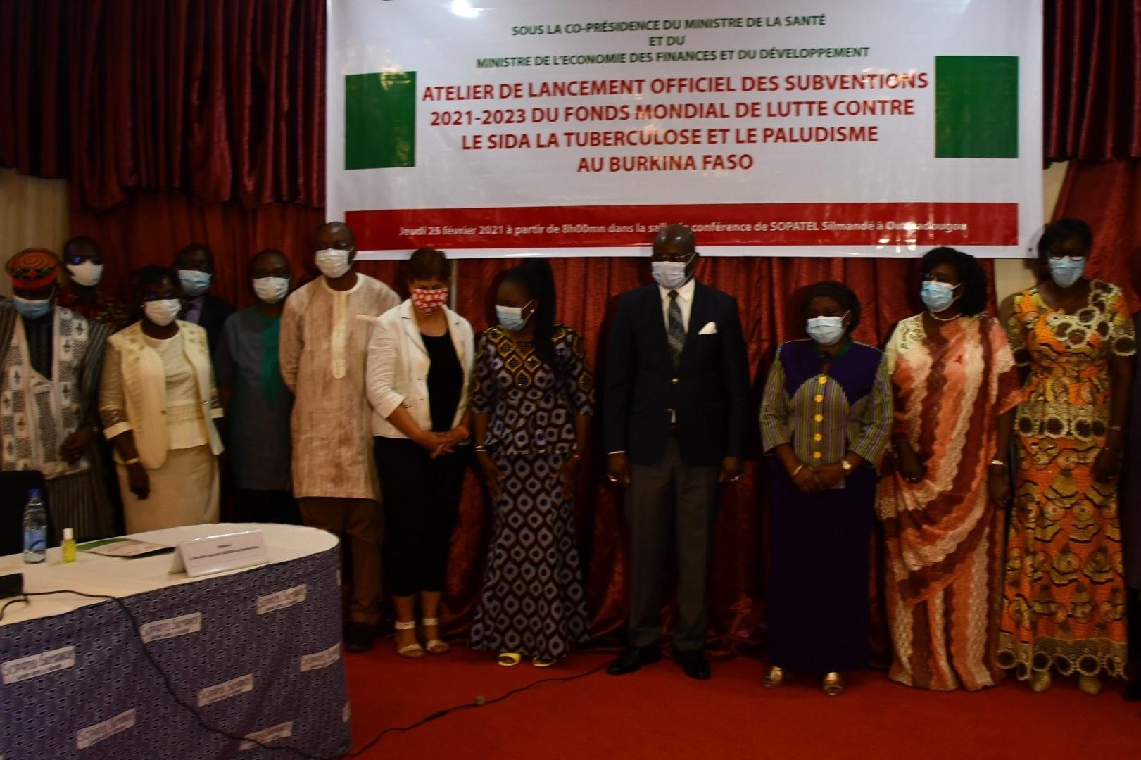 Burkina Faso : Lancement des subventions 2021-2023 du Fonds Mondial de ...