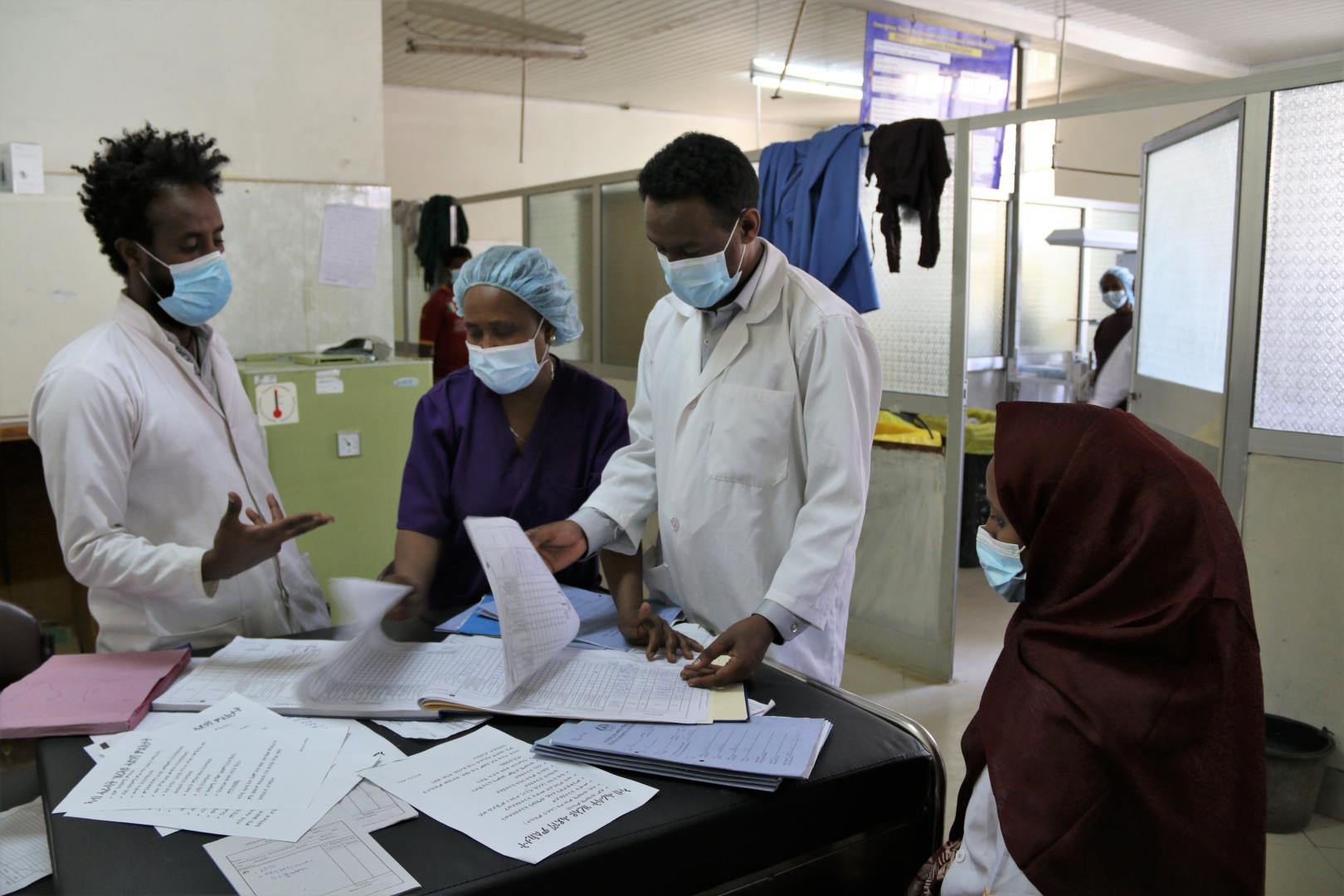 Health workers in Mekelle continue to provide services amid challenges ...