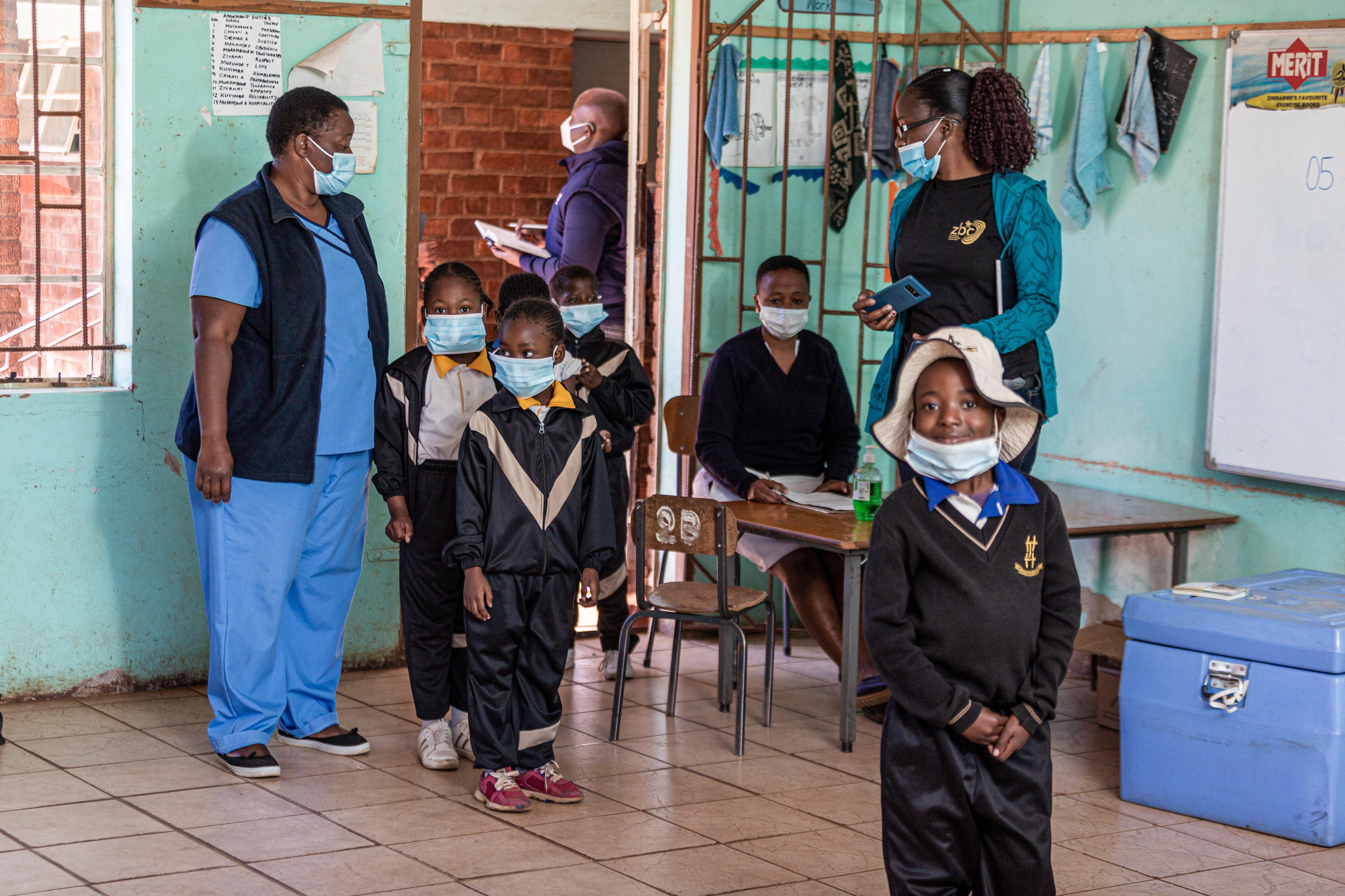 Zimbabwe launches typhoid conjugate vaccine | WHO | Regional Office for ...