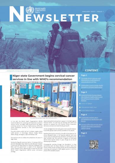 Nigeria Country Office Newsletter - January Edition 2022 | WHO ...