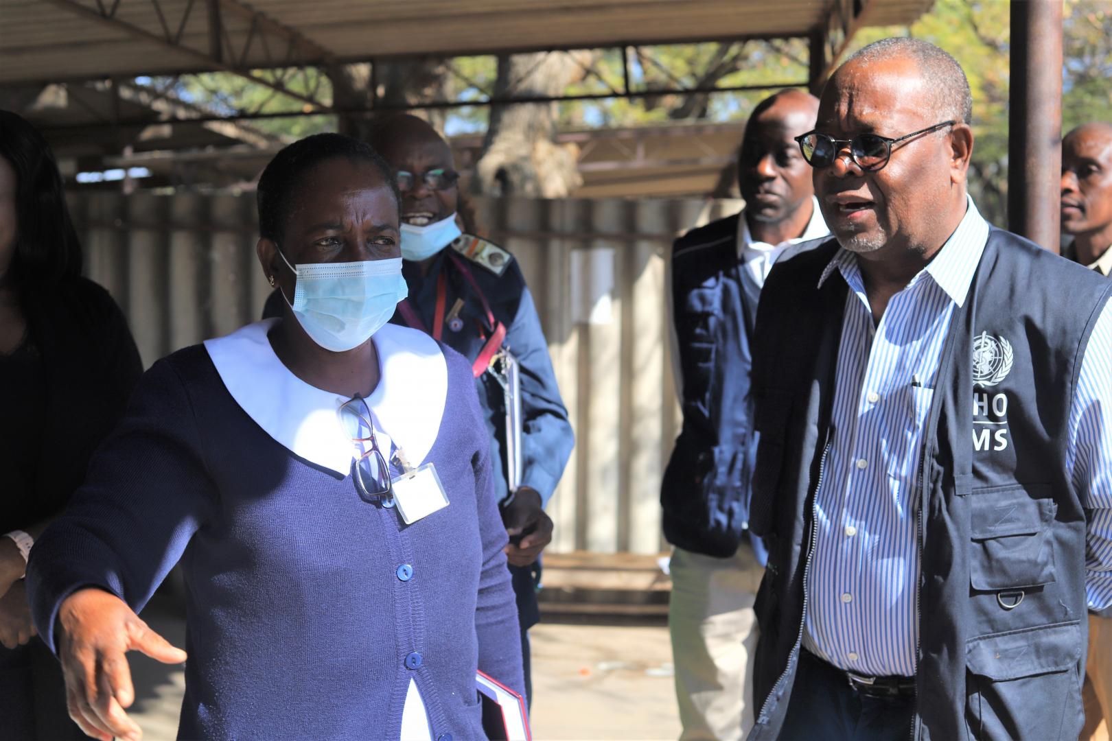 The World Health Organization Representative's Groundbreaking Visit to ...