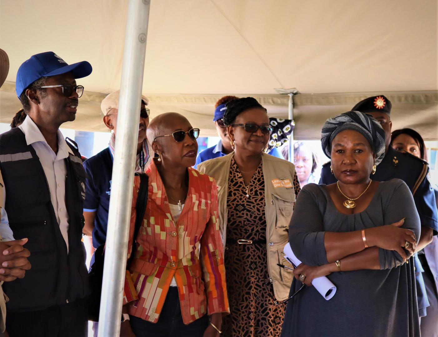 UN delegation visits community projects in Windhoek | WHO | Regional ...