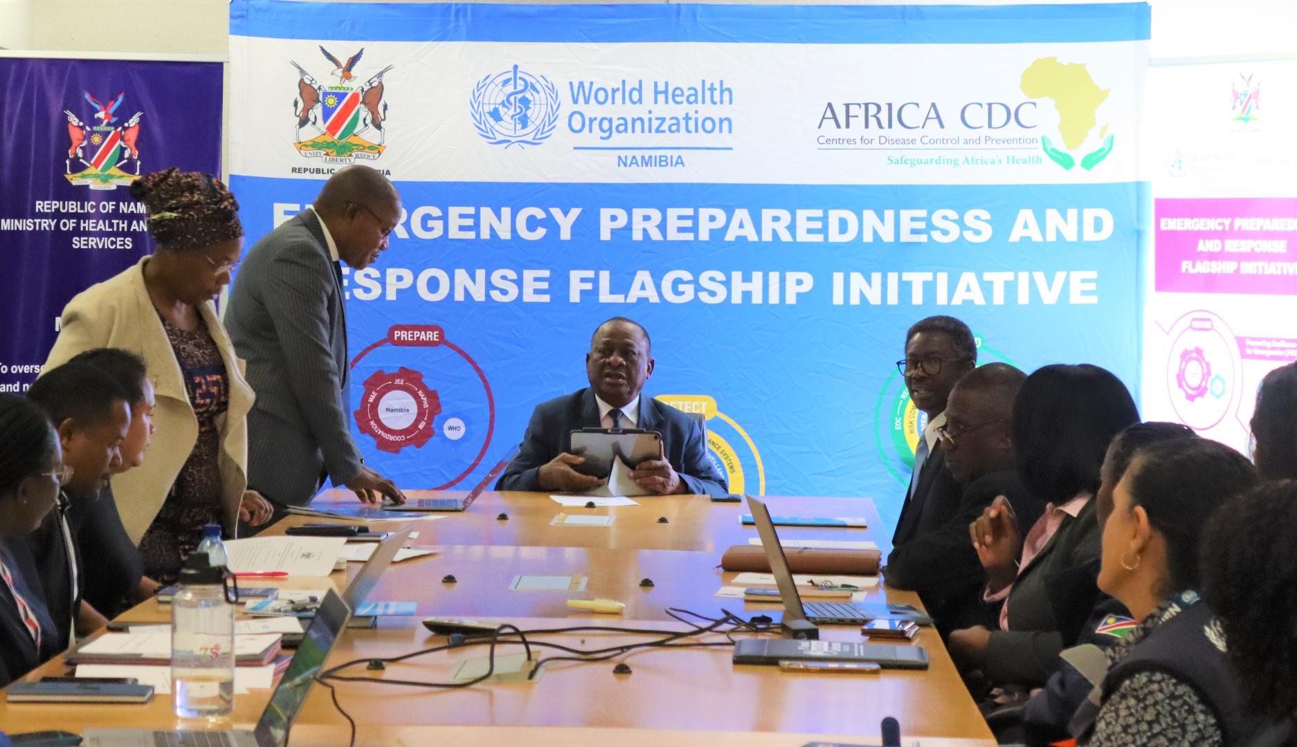 Namibia and WHO sign a Memorandum of Agreement (MOA) to boost emergency ...