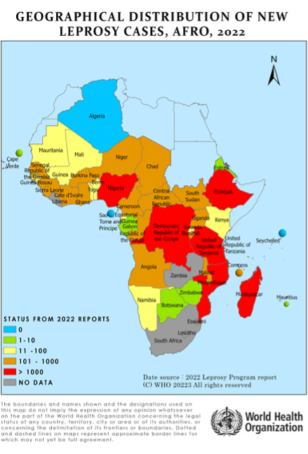 Leprosy | WHO | Regional Office for Africa